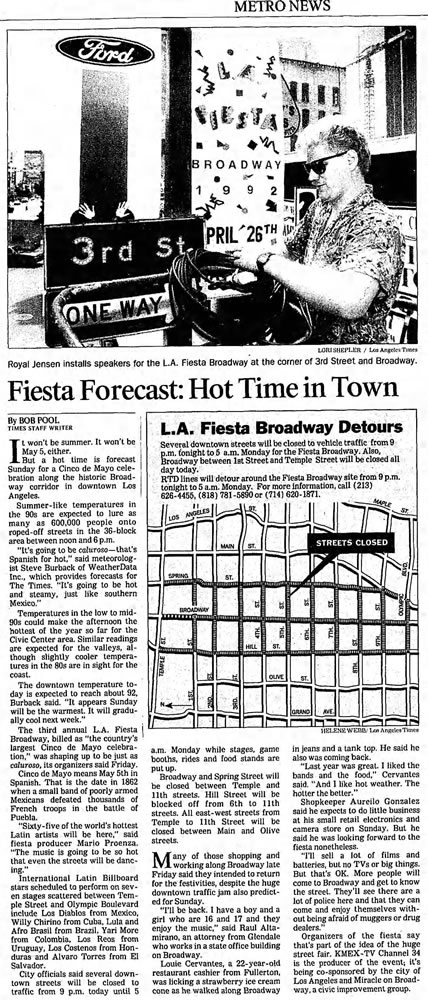 About – Fiesta Broadway | April 26, 2026 | DTLA