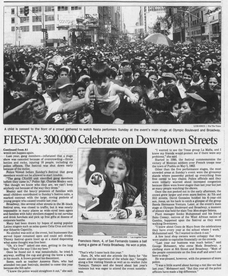 About – Fiesta Broadway | April 26, 2026 | DTLA